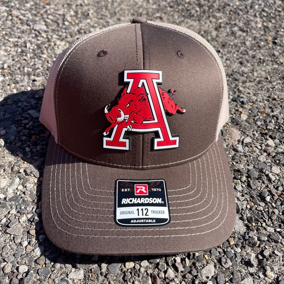 Nike | Accessories | Arkansas Razorbacks Jumping Hog 3d Patch Snapback ...